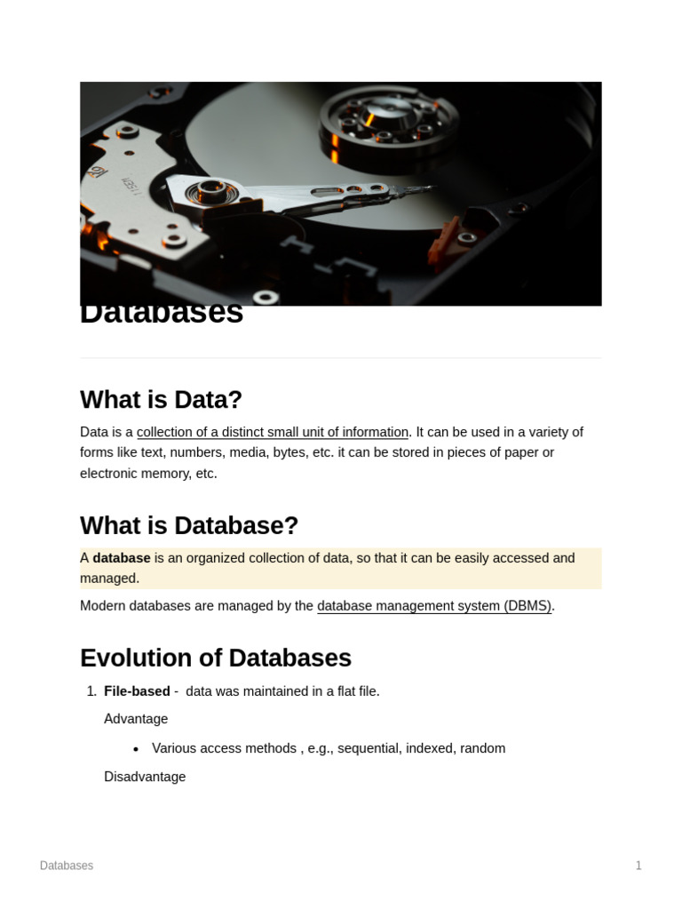 Databases | PDF | Databases | No Sql