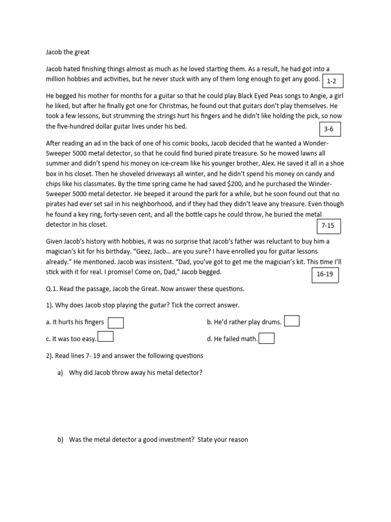 Jacob The Great | PDF