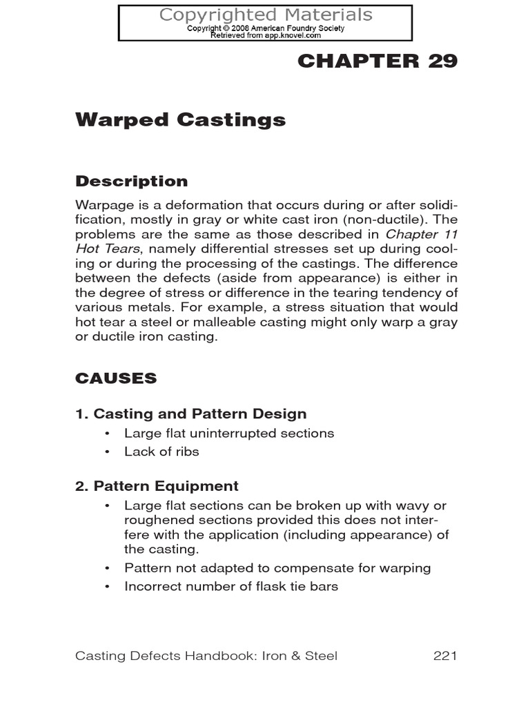 warped-castings | PDF