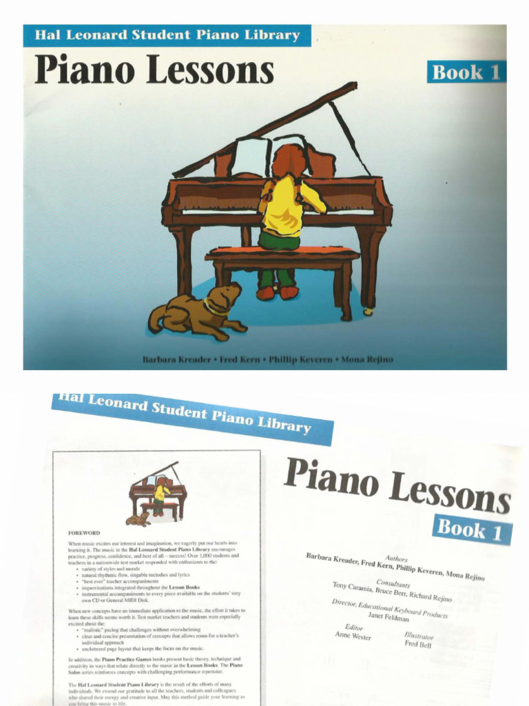 Hal Leonard Student Piano Lessons Book 1 | PDF