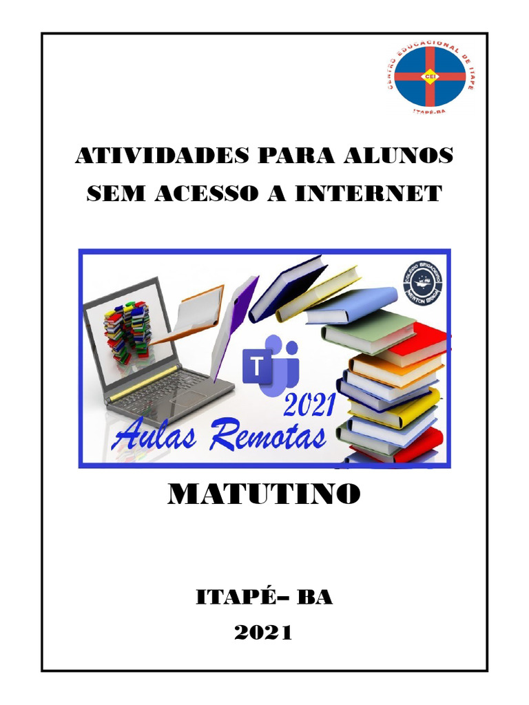 Capa Cadernetas - Matutino | PDF