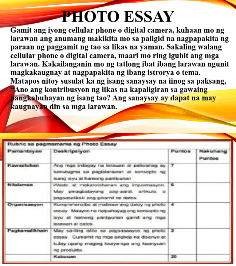 Photo Essay | PDF