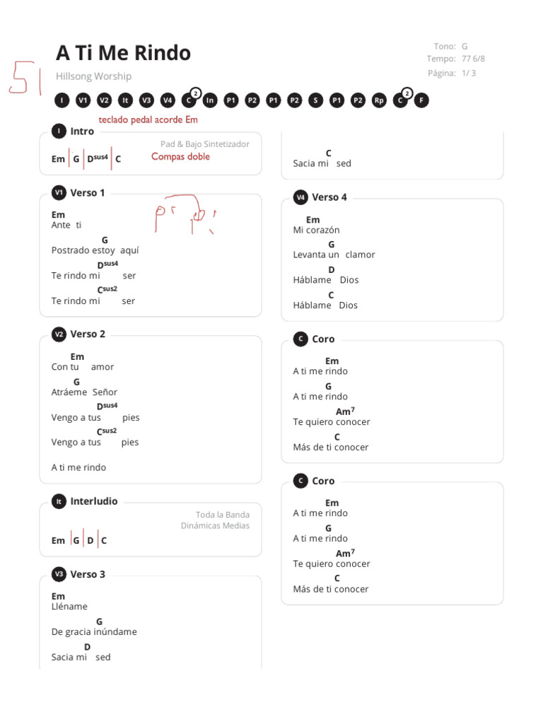 A Ti Me Rindo - Letra y Acordes | PDF