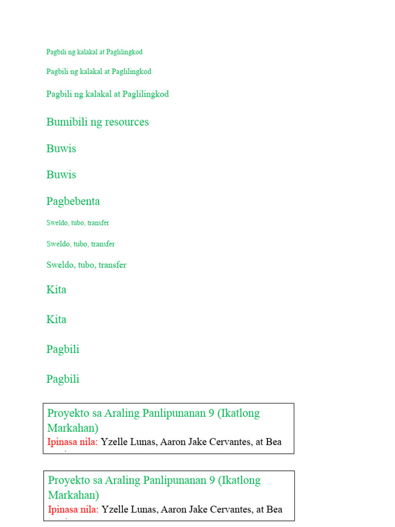 Pagbili NG Kalakal at Paglilingkod | PDF