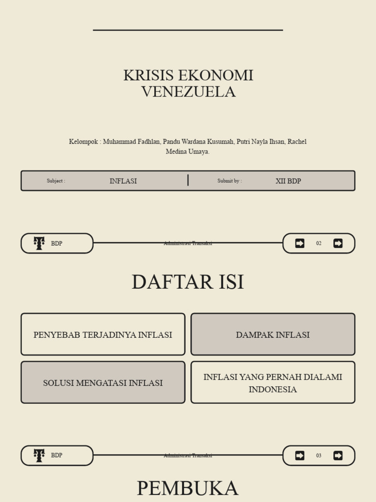 Inflasi Venezuela | PDF