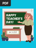 Teachers Day Program | PDF