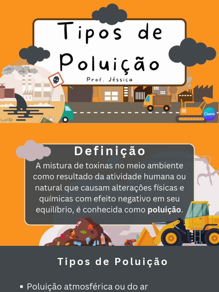 Tipos de Poluição | PDF