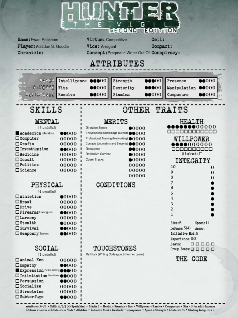 Ewan Rackham - Hunter and Hemmingway-Style Woodsman Writer | PDF