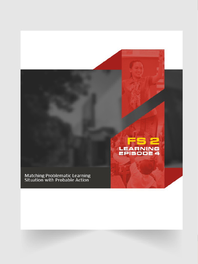 FS2 Episode 4 | PDF | Learning | Teachers