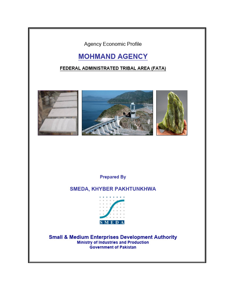 Mohmand Agency Economic Overview | PDF | Federally Administered Tribal ...