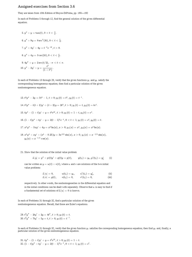 Problems_to_Section_3.6 | PDF