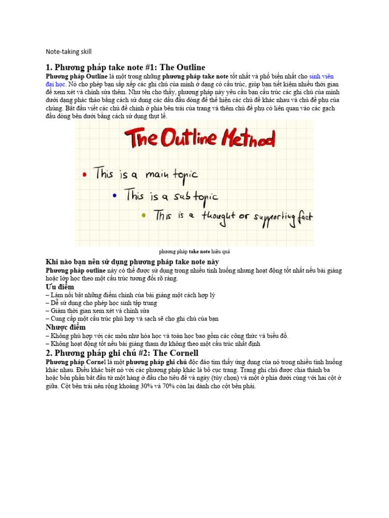 Note Taking | PDF