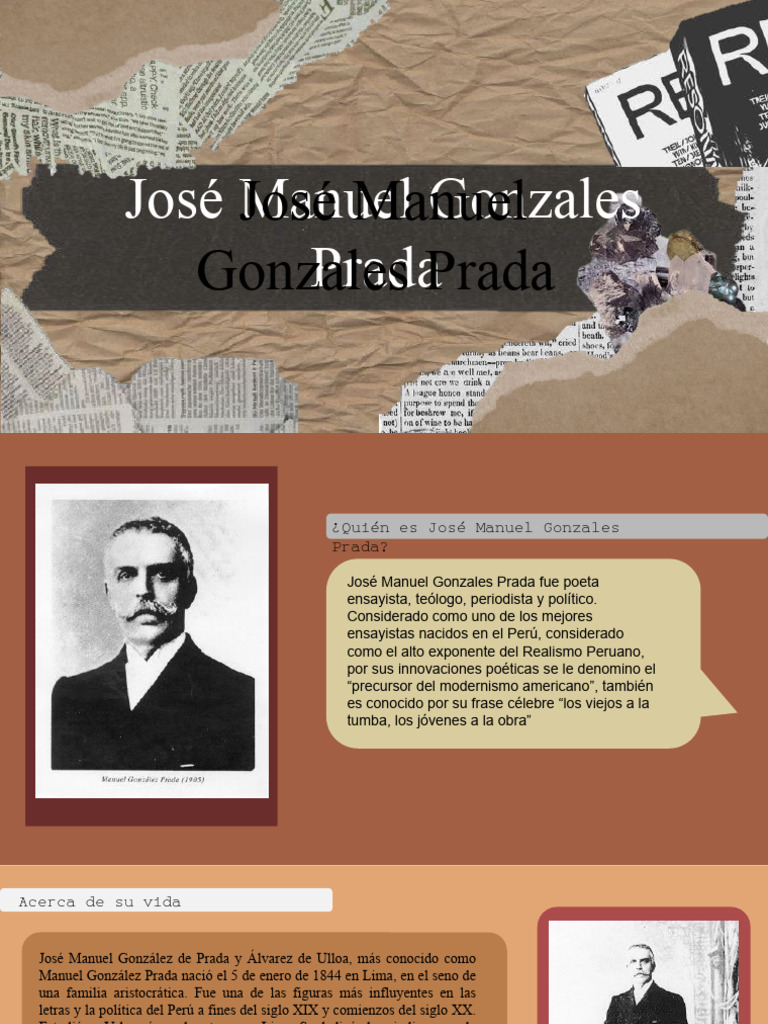 Manuel González Prada: Modernismo y Legado | PDF