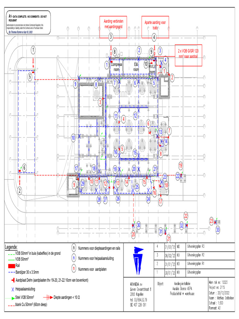 A - PL03 - C - 2156 - ASPA - Aardingsinstallatie | PDF