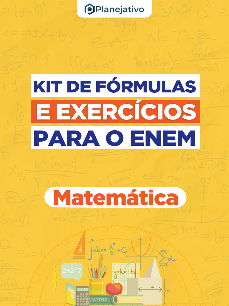 Kit de fórmulas e exercícios de Matemática para o ENEM | PDF | Trigonometria | Triângulo