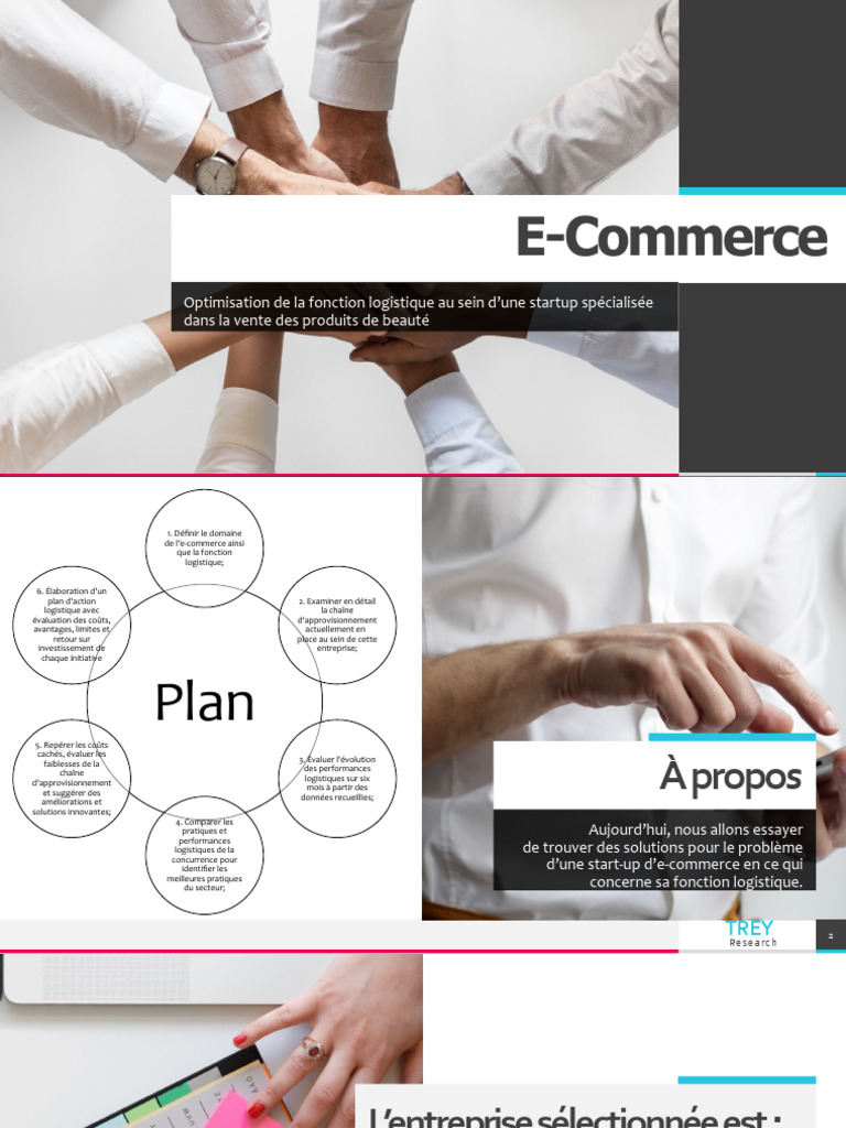 E-Commerce Presentation | PDF | Logistique | Commerce électronique