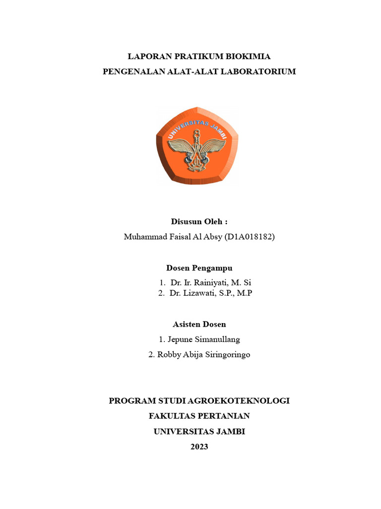 Pengenalan Alat Laboratorium Biokimia | PDF