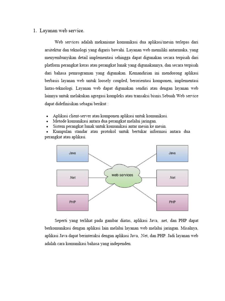 Layanan Web Service | PDF