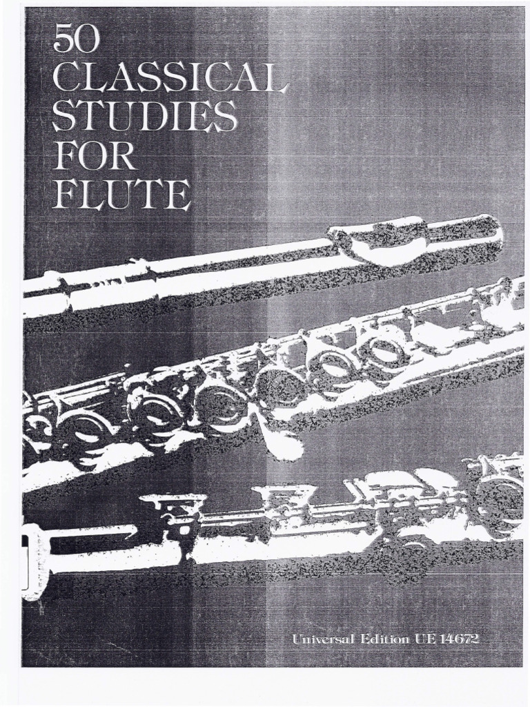 50 Classical Studies For Flute | PDF