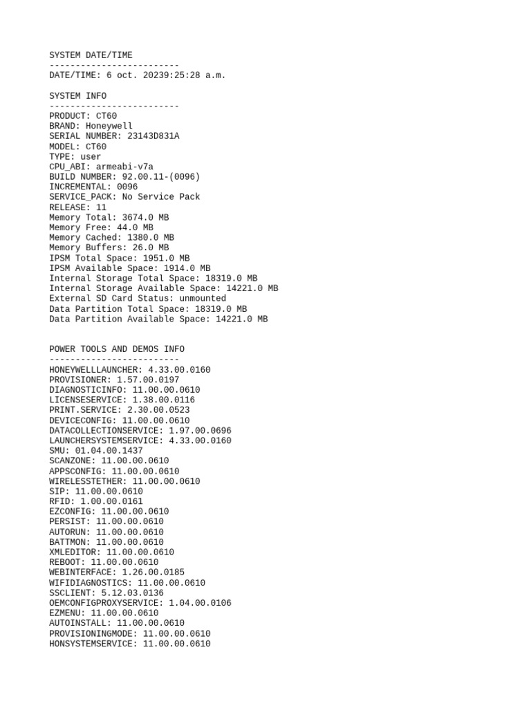 Sysinfo | PDF | Image Scanner | Software