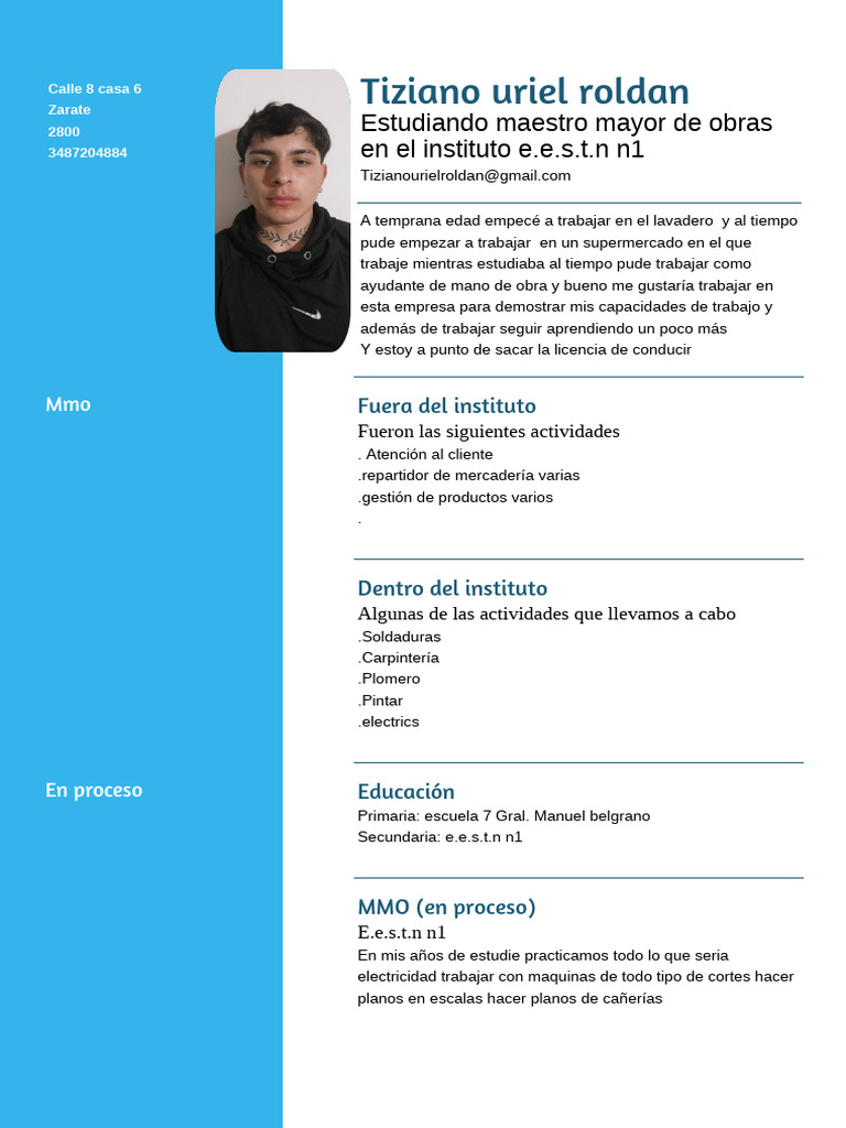 Currículum Vitae | PDF | Crecimiento personal y profesional