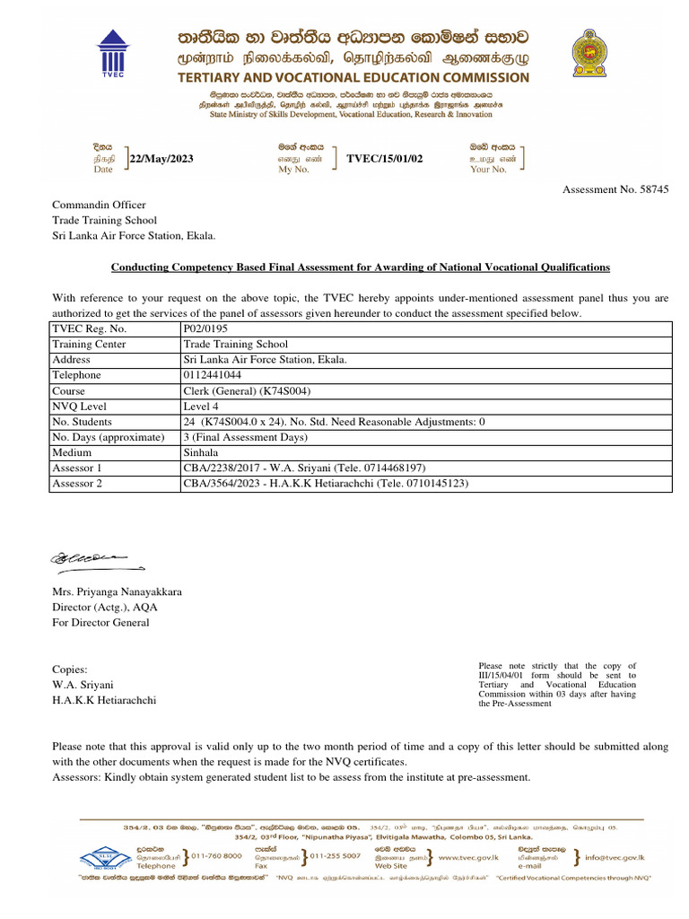 22/may/2023 TVEC/15/01/02 | PDF