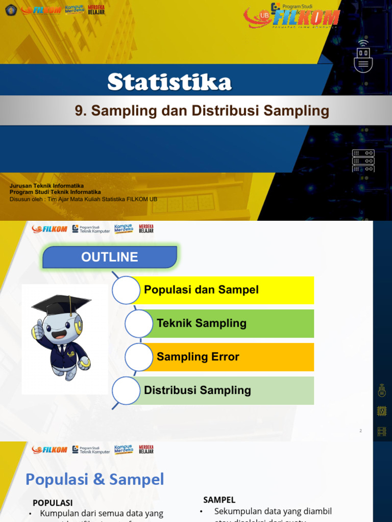 Sampling Dan Distribusi Sampling | PDF