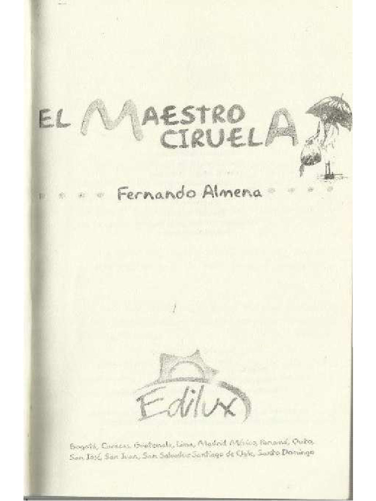 OBRA Maestro Ciruela | PDF