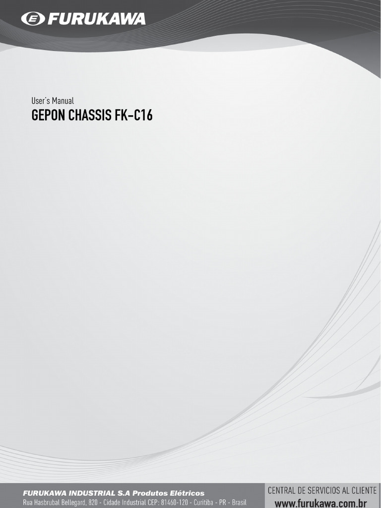 Manual Furukawa FK-C16 | PDF | Computer Network | Ip Address
