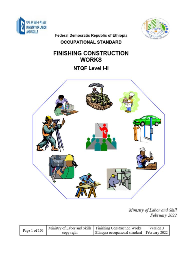 OS Finishing Construction Works Level I-V Final | PDF | Competence ...