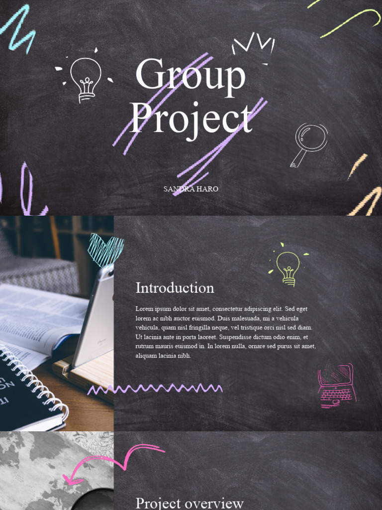 Black Doodle Group Project Presentation 2 Pdf