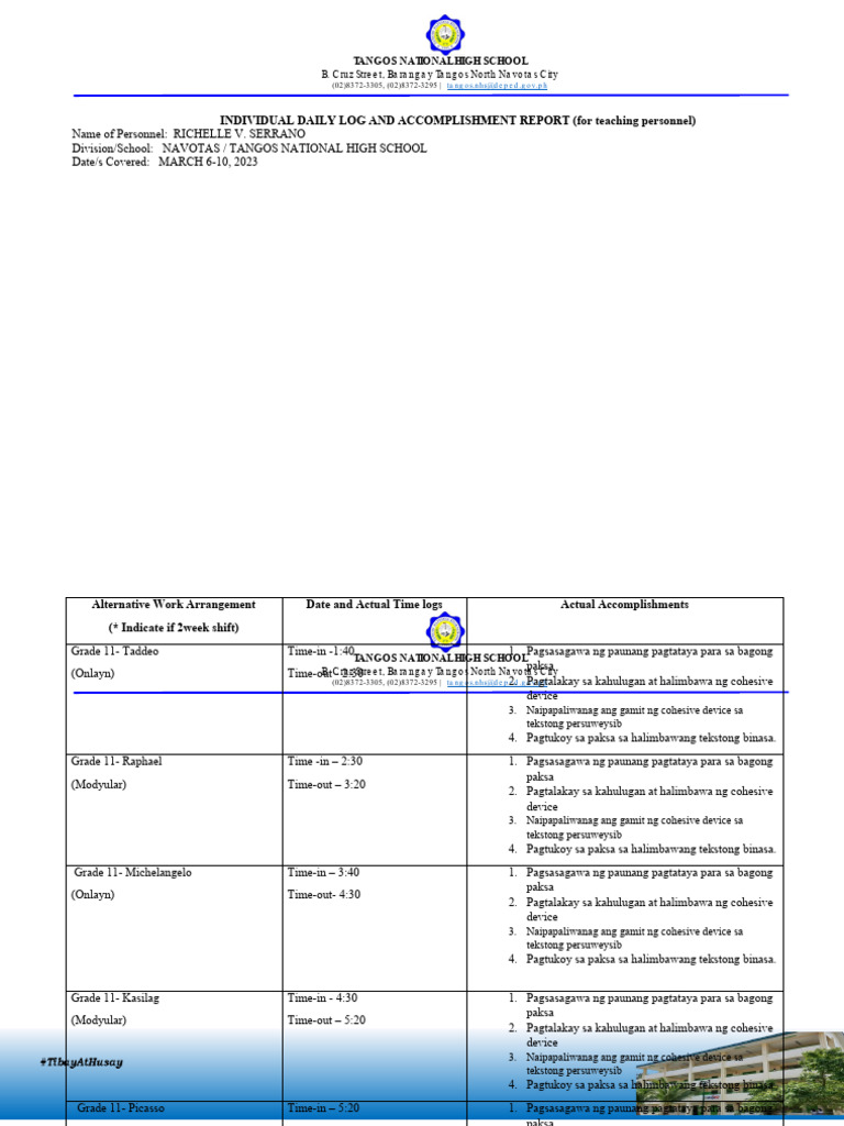 Idlar R Serrano March-62023 | PDF