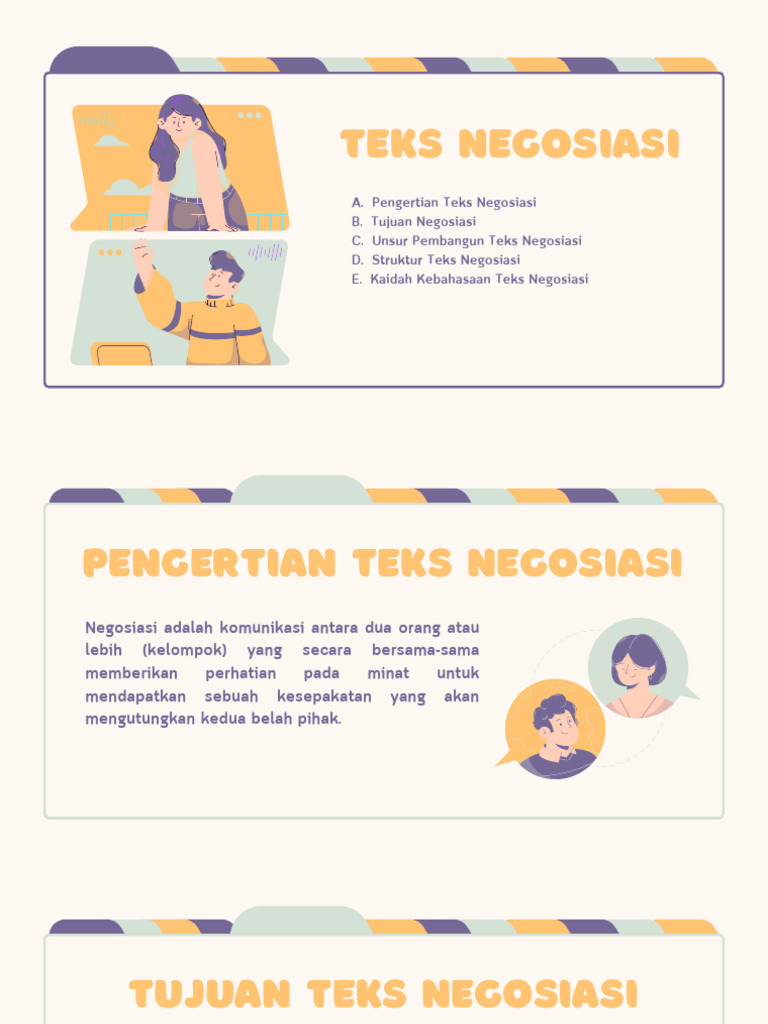 Panduan Lengkap Teks Negosiasi | PDF