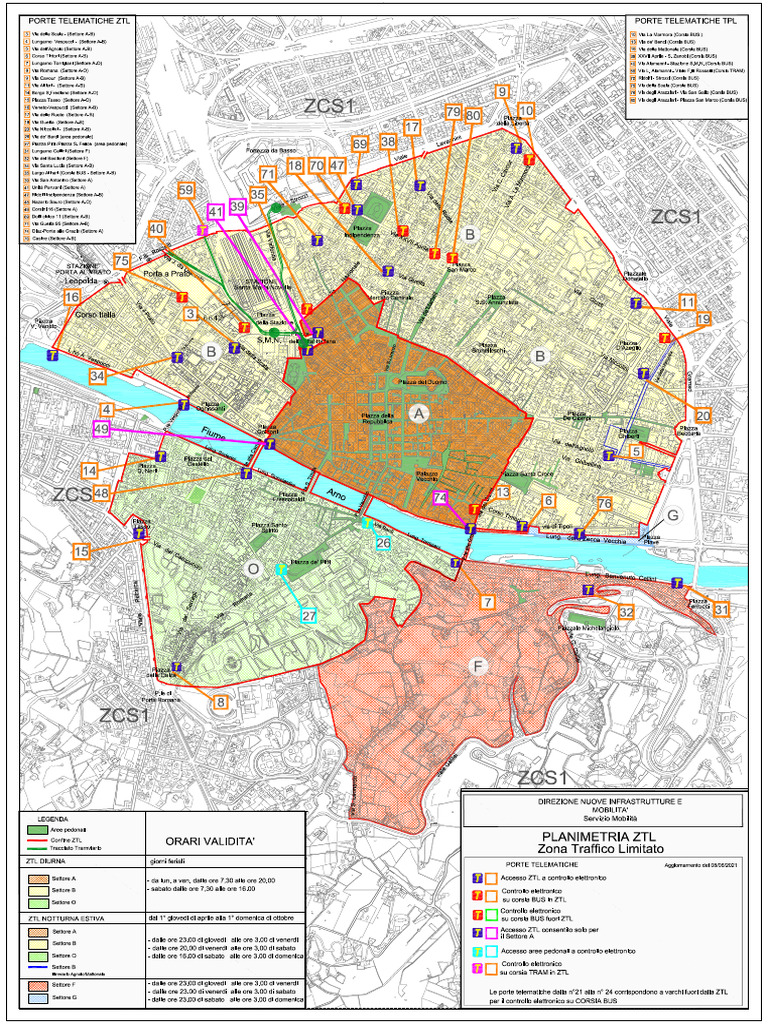 Florencja- Strefa ZTL | PDF