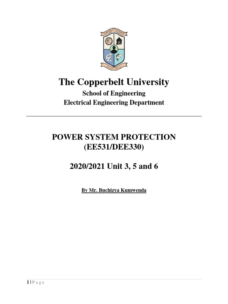EE530 - DEE330 Tutorial 1 On Units 3 - 5 - 6 | PDF