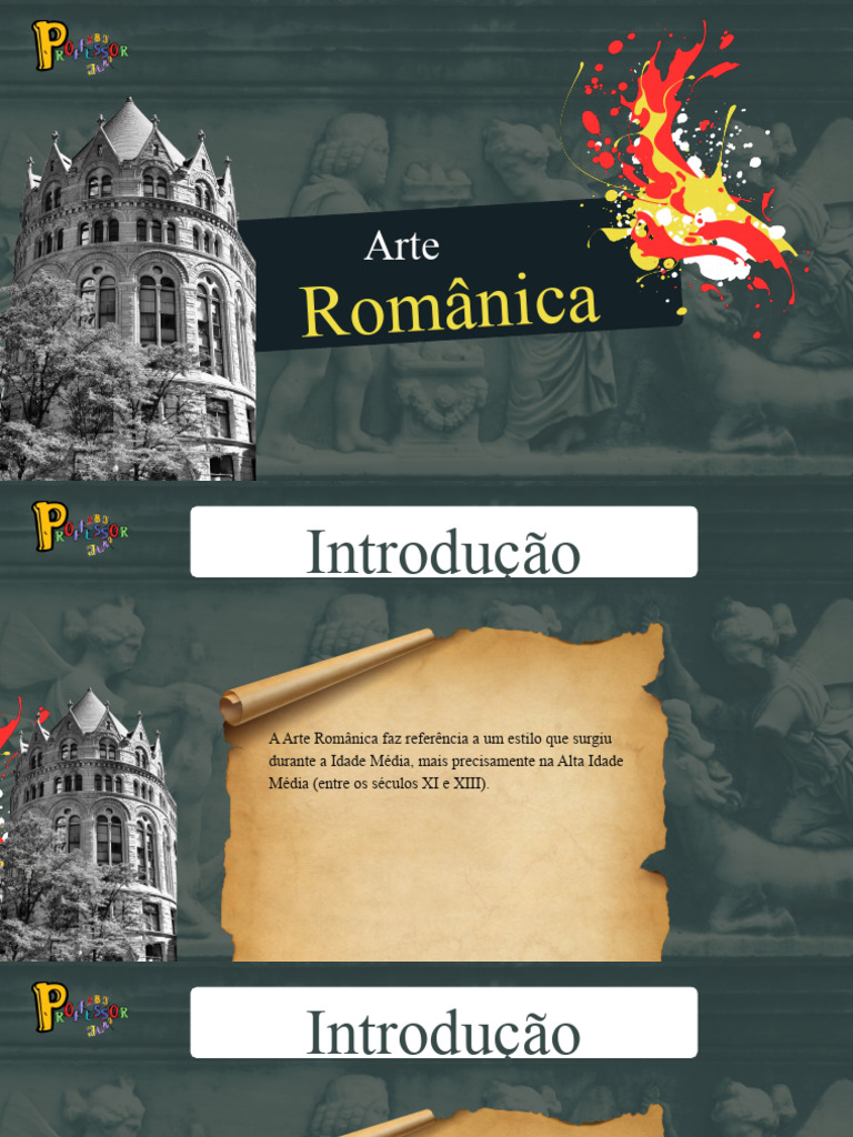 Aula 7 - Arte Romanica | PDF
