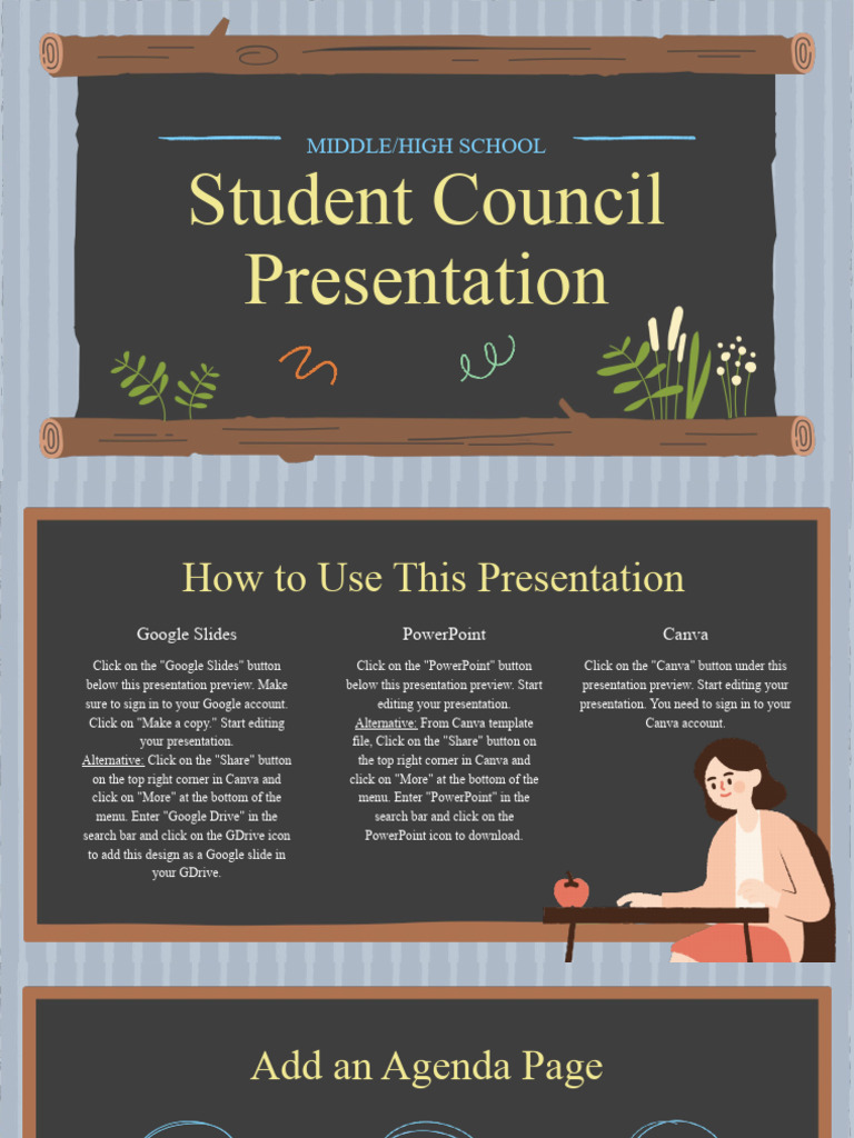 Student Council Presentation Guide | PDF | Microsoft Power Point | Software