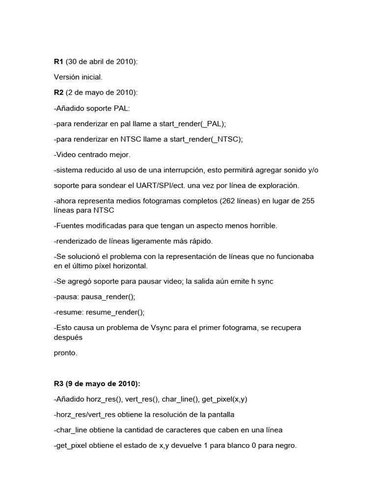 TVOUT Explicacion | PDF