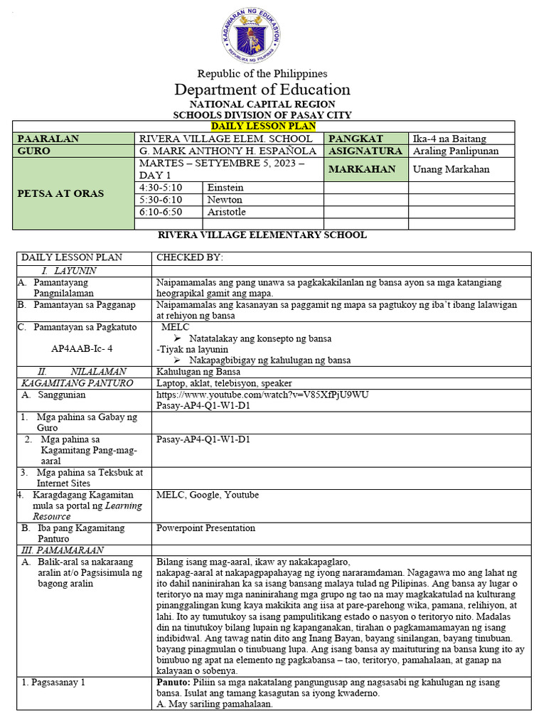 DLP - AP 4 - Week 1 - Day 1 | PDF