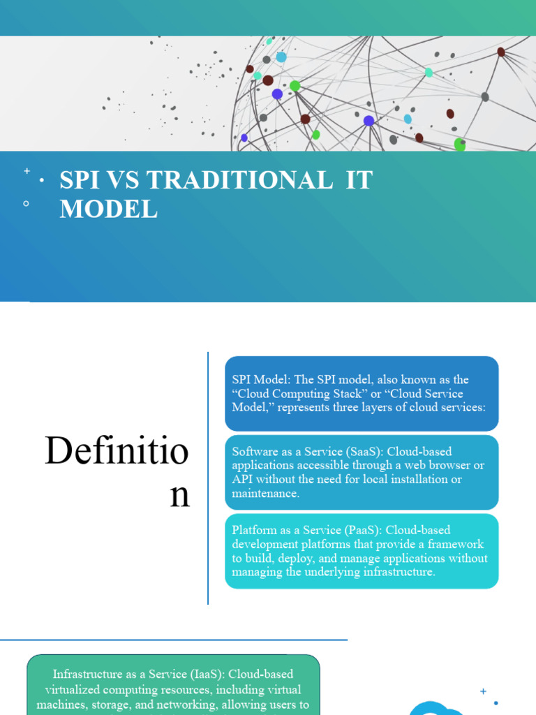 Spi Vs Traditional | PDF | Cloud Computing | Software As A Service