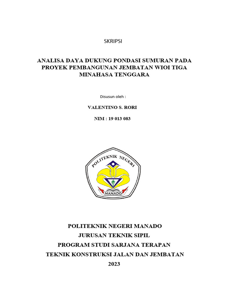 Proposal Skripsi Valen | PDF