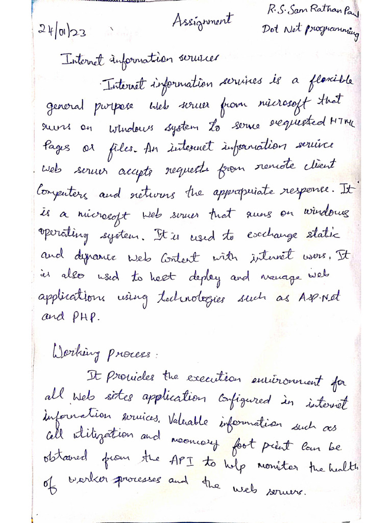 DOT NET Assignment | PDF