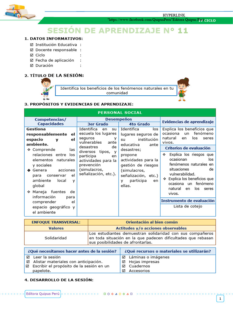 Sesiones de Aprendizaje - EDA VIII Semana 2 | PDF | Ciencia y matemáticas