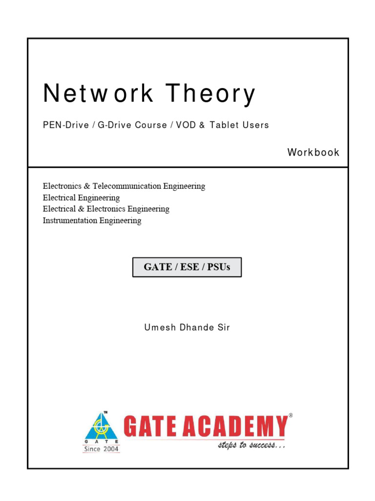 15459651. Network Theory_compressed | PDF | Electrical Network ...