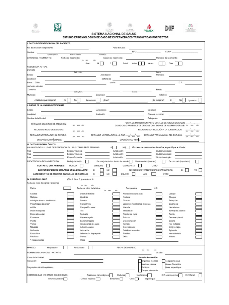 Estudio Epidemiologico Dengue Pdf Inmunología Medicina Clinica