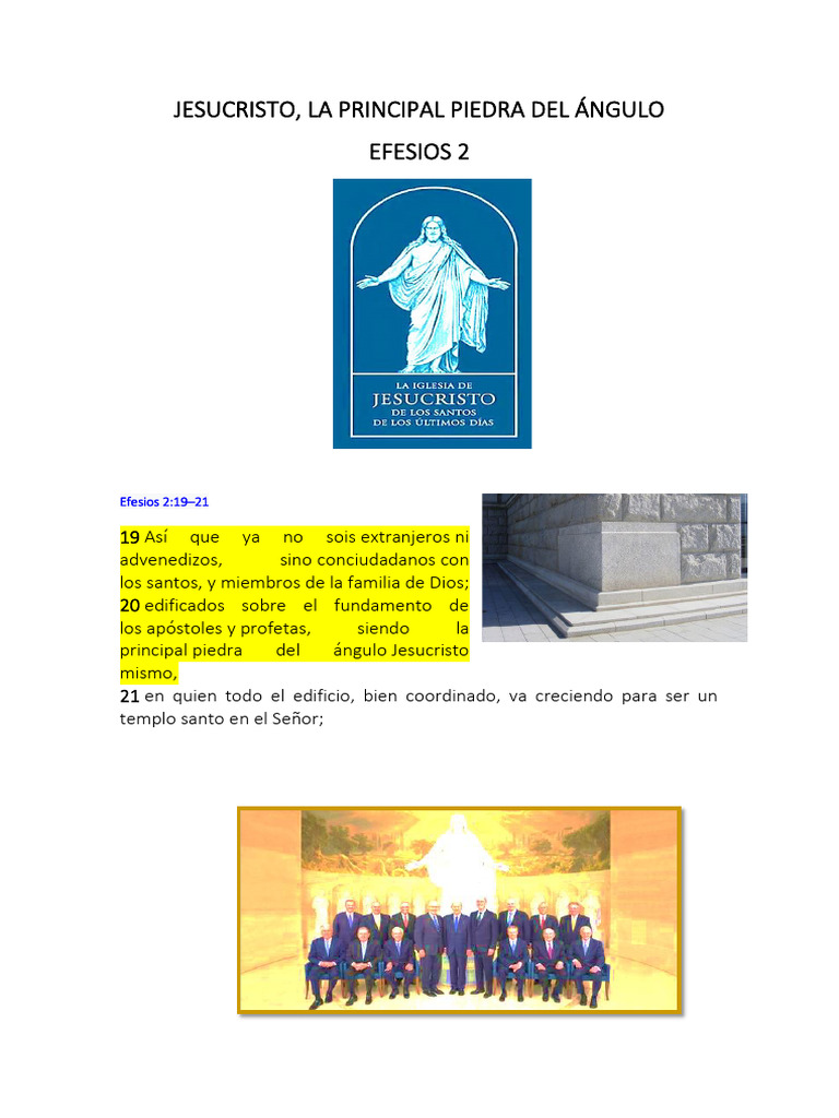 Jesucristo Efesios 2 | PDF