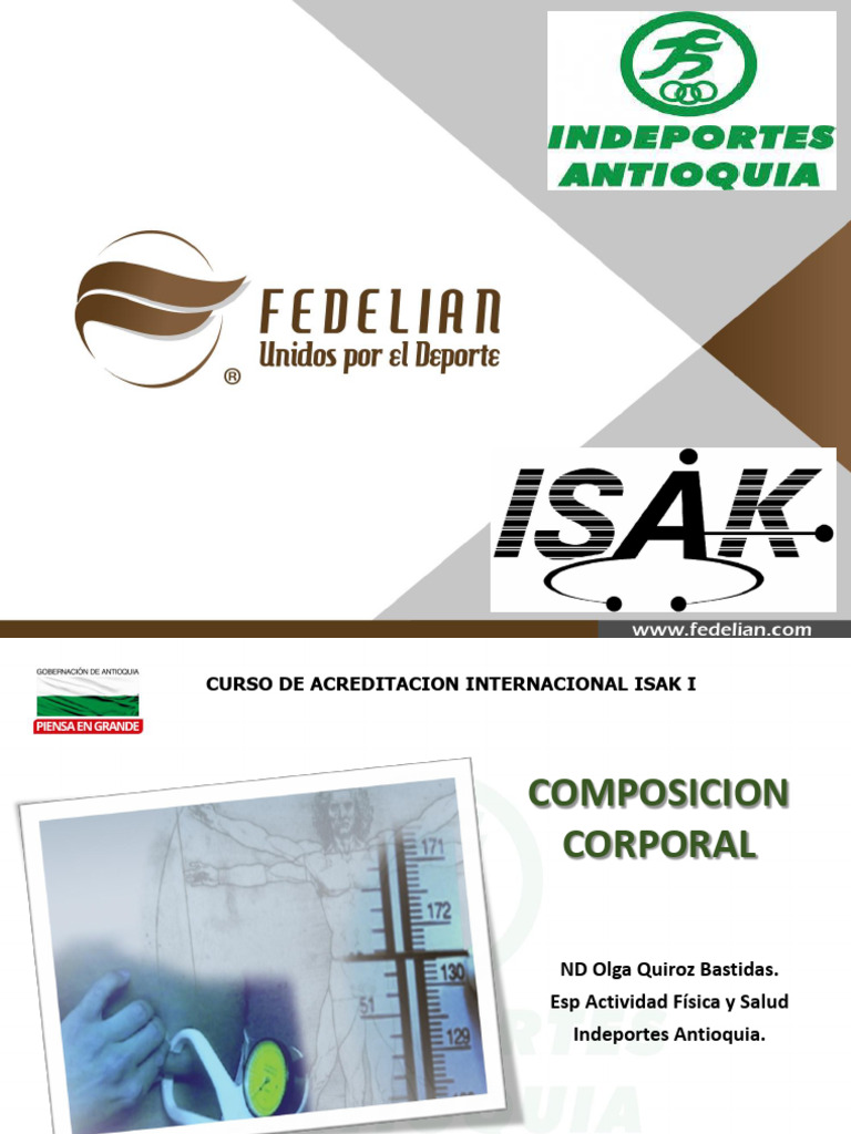Posicion Corporal | PDF | Tejido adiposo | Metrología