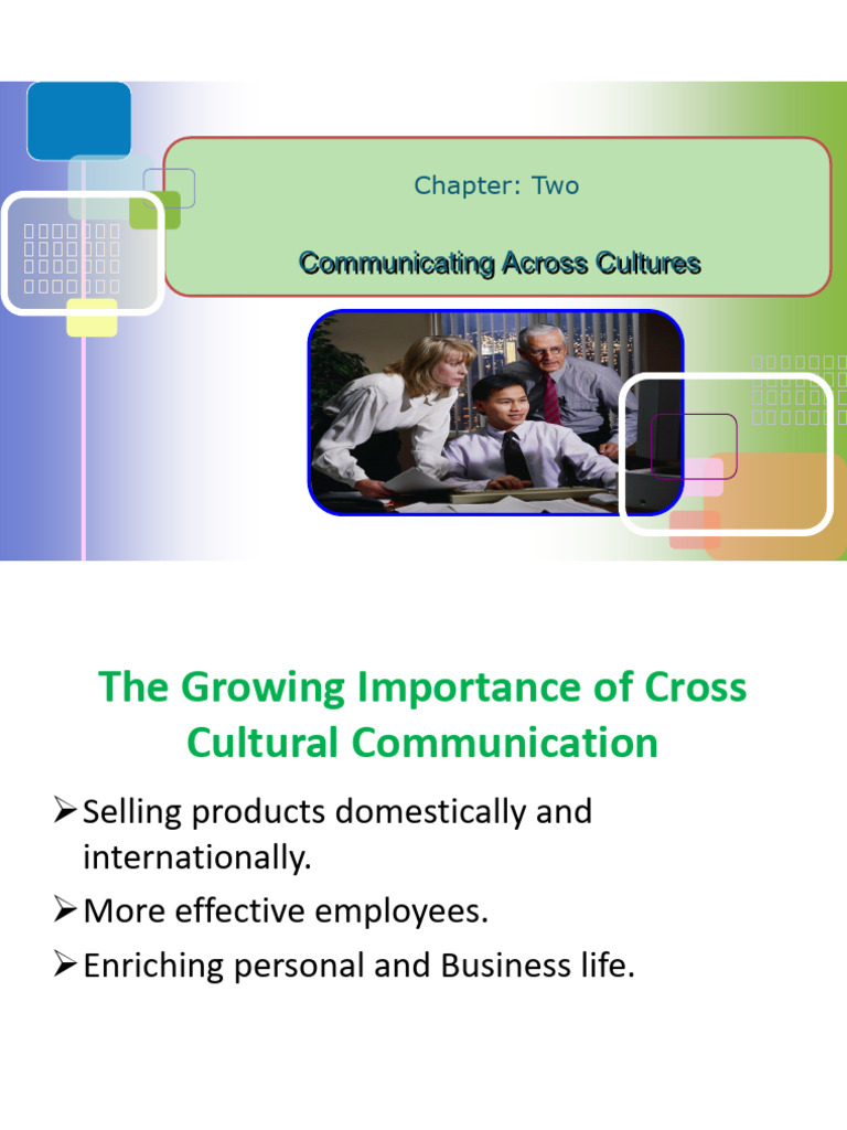 Business Communication Chapter 2-Communications Across Culture | PDF | Communication | Linguistics