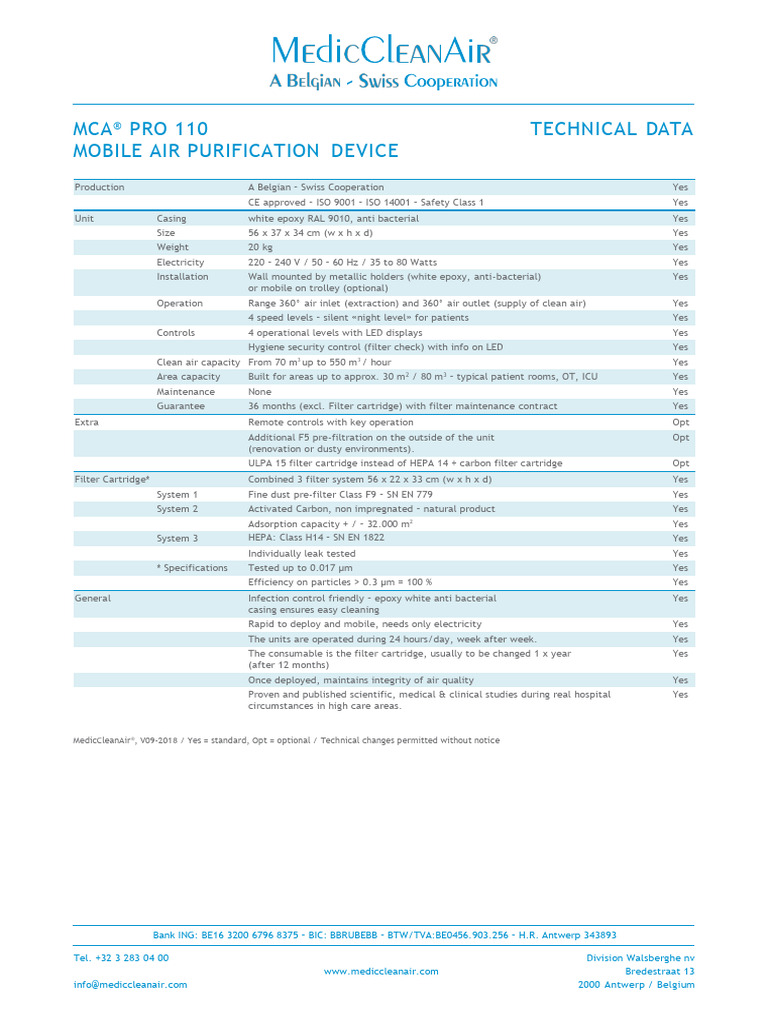 TechData-PRO110 EN | PDF