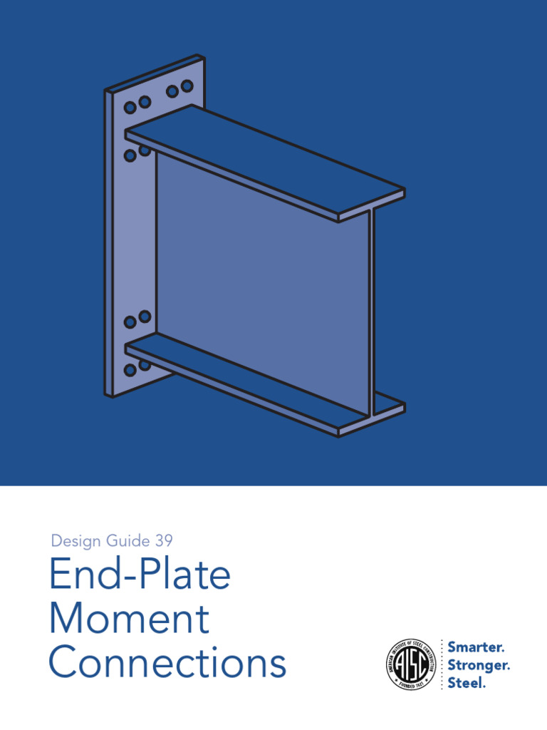End-Plate Moment Connection Design Guide | PDF